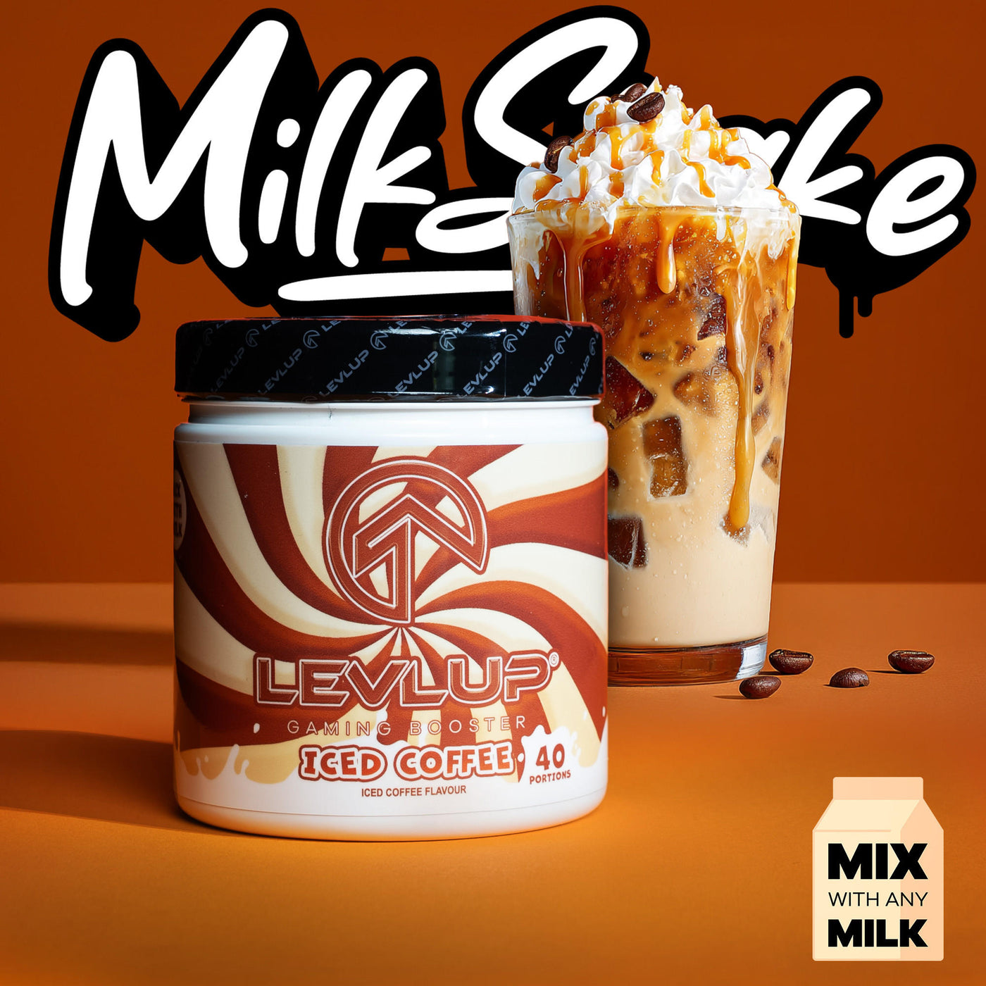Milkshake Iced Coffee | LevlUp